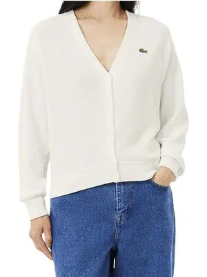 Lacoste V-neck Cardigan - No