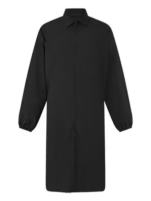 Fear Of God Long Trench Coat - Black