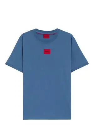 Hugo Boss Crewneck Shortsleeve Top - Blue