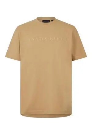 Canada Goose Pure Cotton Round-neck T-shirt - Beige