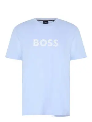 Hugo Boss Crewneck Shortsleeve Top - Blue