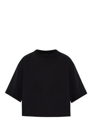 Marni Logo-embroidered T-shirt - Black