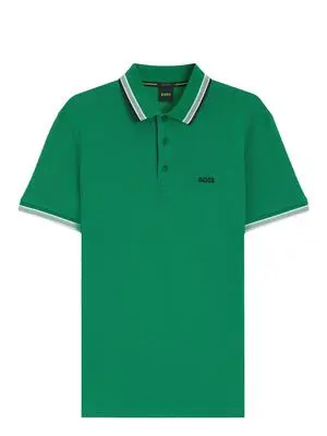 Hugo Boss Solidcolor Shortsleeve Polo - Green