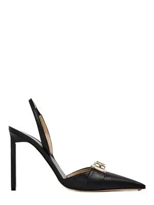TOM FORD Slingback Pointed-toe Pumps - Black