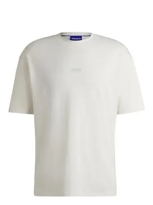 Hugo Boss Offwhite Crewneck Shortsleeve Tee - No