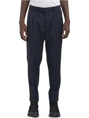 PAOLO PECORA Tailored Trousers - Blue
