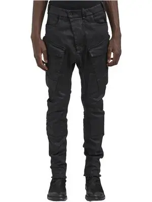 Masnada Trousers With Belt Loops - Black