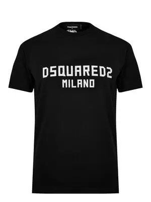 Dsquared2 Crewneck Shortsleeve Tee - Black