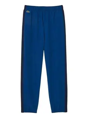 Lacoste Jogger Trousers With Contrast Stripe Detail - Blue
