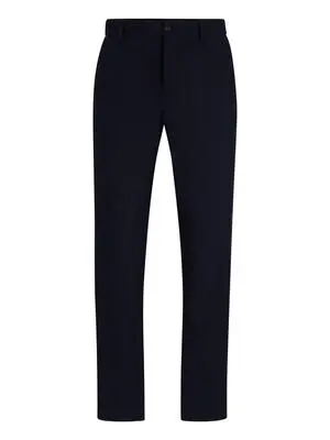 Hugo Boss Tailored Straight-leg Trousers - Blue