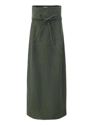 RUOHAN Epidote Maxi Skirt - Green