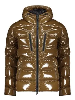 Herno Hooded Padded Jacket - Brown