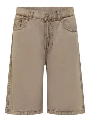 DIESEL® Trompe L'oeil Bermuda Shorts - Light Brown