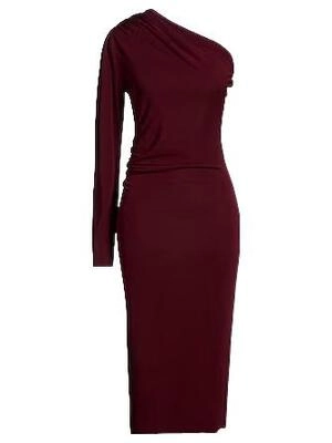 Max Mara One-shoulder Jersey Dress - Brown