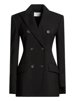 Sportmax Double-breasted Blazer - Black