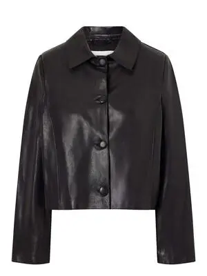 NOUR HAMMOUR NOUR HAMMOUR Hadley Leather Jacket