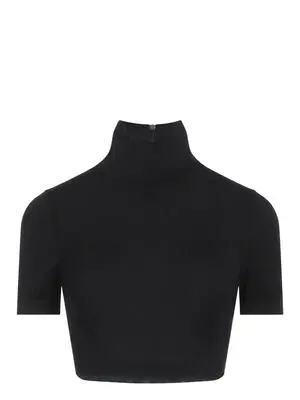 MAX MARA Max Mara Short Sleeve Turtleneck Top