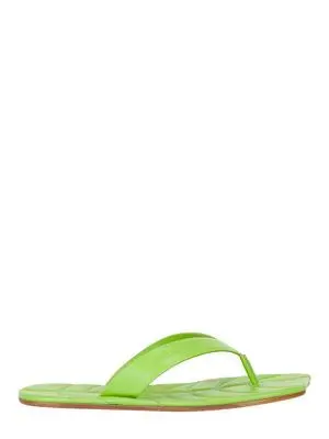 JW Anderson Leaf Slide Sandals - Lime