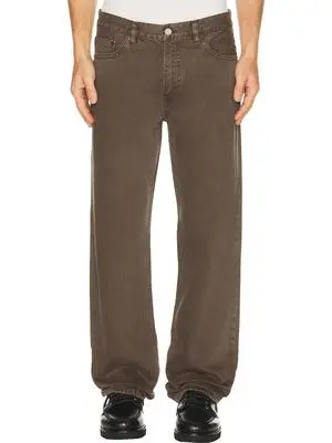 FRAME Relaxed Fit Denim Jeans - Brownstone
