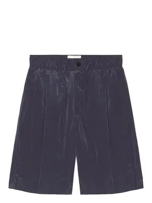 FENG CHEN WANG Nylon Cargo Shorts - Navy Blue