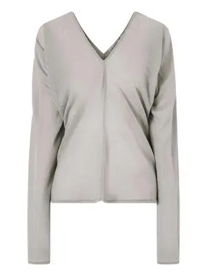 Our Legacy Cheer Wool-blend Blouse - Beige