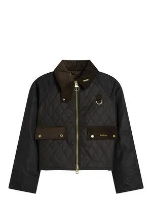 Barbour Barbour Reimagined Icons Quilted Spey Wax Jacket Olive/classic
