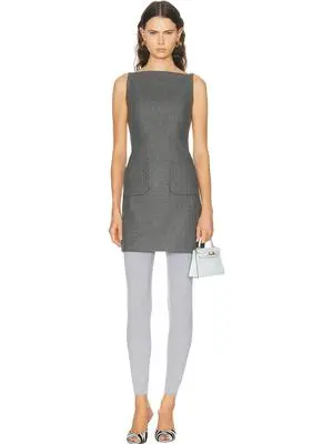 Sandy Liang Carlisle Dress - Grey