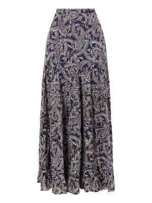 VERONICA BEARD VERONICA BEARD Paisley-Print Maxi Skirt