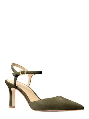Michael Kors MICHAEL KORS Amara Suede Slingback Pumps Green