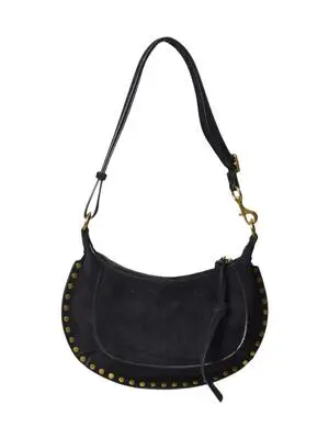 Isabel Marant Étoile Oskan Moon Zipped Shoulder Bag - Black