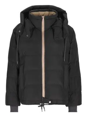 Brunello Cucinelli Quilted Hooded Jacket - Black