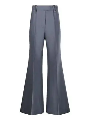 Zimmermann Zimmermann Valiant Structured Flare Pants Gray