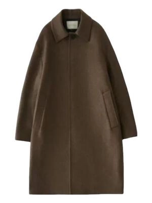 Studio Nicholson Logo Coat - Brown