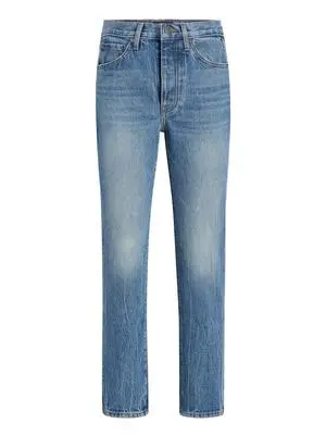 KHAITE Khaite High Rise Straight Leg Jeans