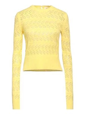 Sportmax Long-sleeved Knitwear - Yellow
