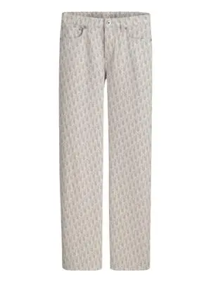 DIOR Dior Regular-Fit Jeans With Dior Oblique Motif