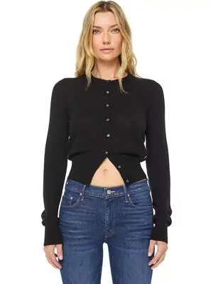 Eterne Reese Cashmere Cardigan - Black