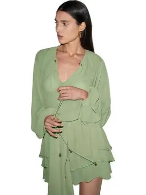 Alexis Milosia Dress - Pistachio