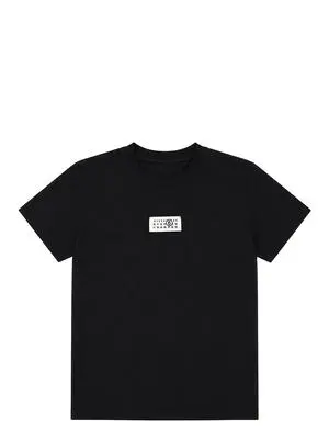 MAISON MARGIELA Maison Margiela Logo T-shirt Black