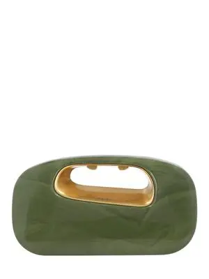 Cult Gaia Cult Gaia Amara Clutch Green