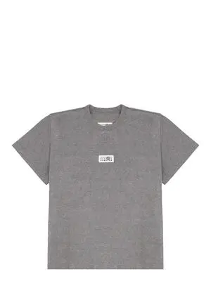 MAISON MARGIELA MM6 Maison Margiela Logo T-Shirt Grey