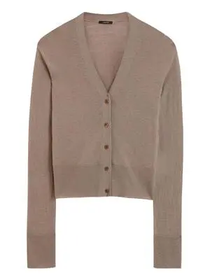 JOSEPH Cashair Cardigan - Escargot