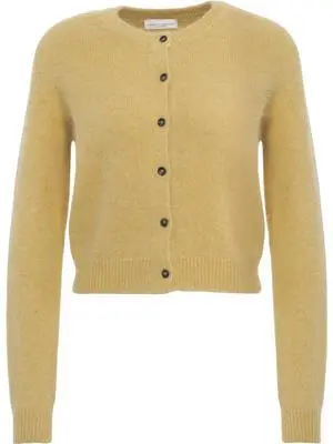 ROBERTO COLLINA Buttoned Knitted Cropped Cardigan - No