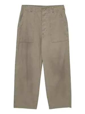 A.PRESSE Retro Cargo Pants - Taupe