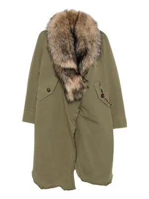 BAZAR DE LUXE BAZAR DE LUXE Wool Midi Parka Coat