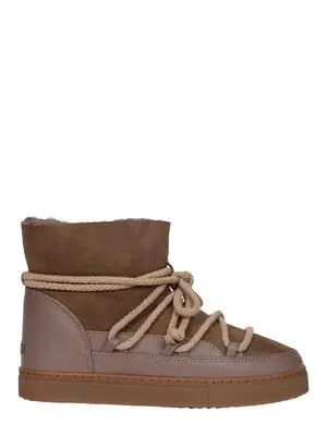Inuikii Lace-up High Boots - Brown