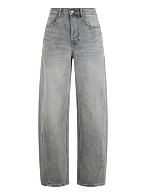 Alexander Wang ALEXANDER WANG Relaxed Fit Wide Leg Jeans Grey