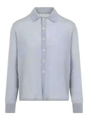 Our Legacy Merino Wool Cardigan - Blue
