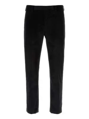 PT TORINO Stretch Corduroy Trousers - Black