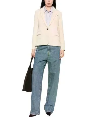 CIRCOLO 1901 Single-breasted Jacket - Neutrals